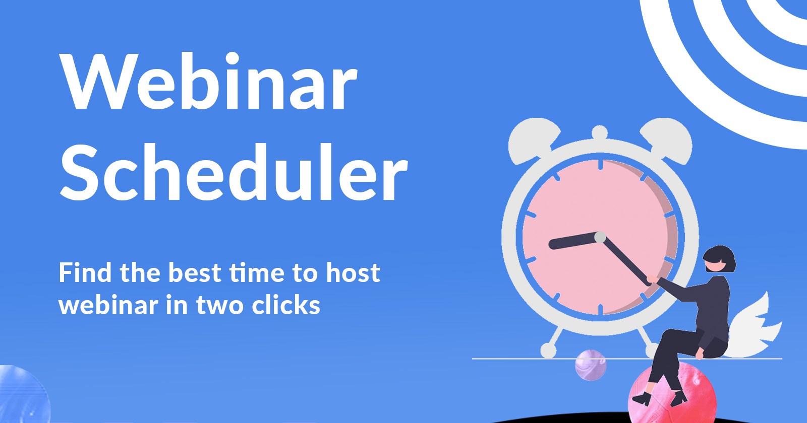 Find the best time to maximize webinar registrations in 2 clicks | Univid